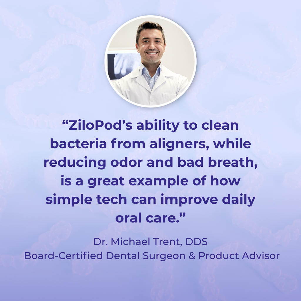 ZiloPod - #1 Dentist-Approved Ultrasonic & UVC Cleaner – Try Zilo Dental